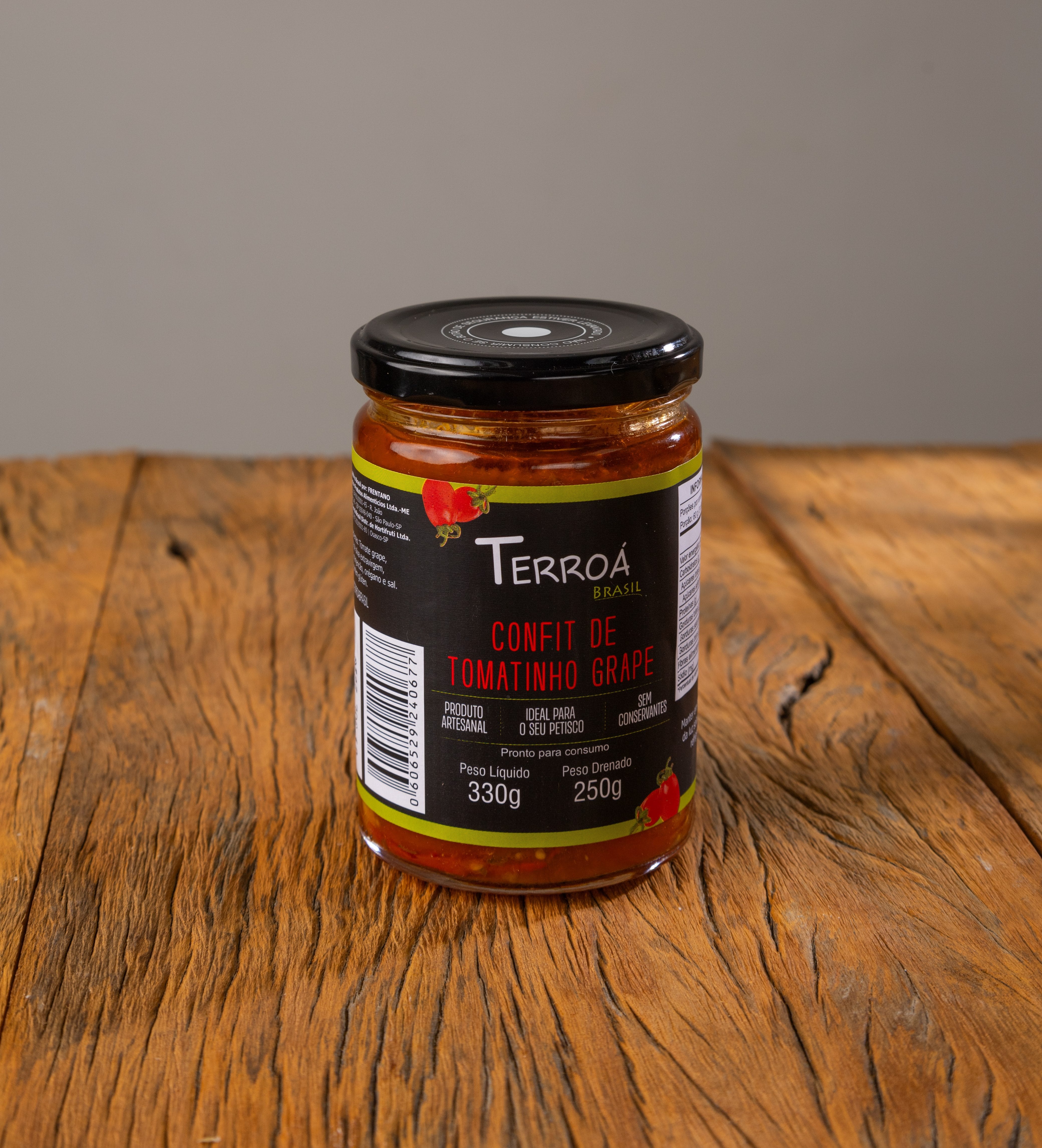 Confit de Tomatinho Grape – Terroá Brasil