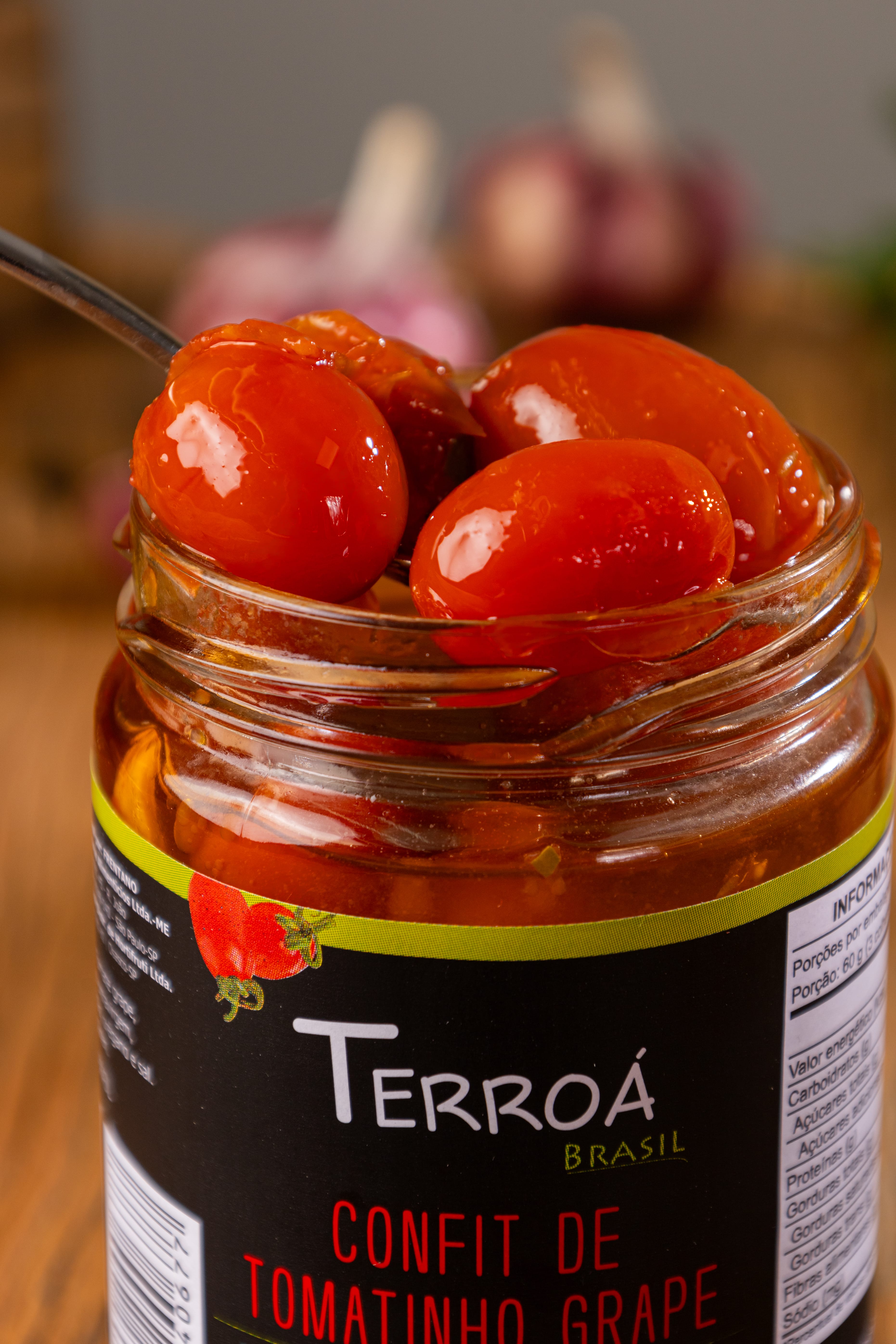 Confit de Tomatinho Grape – Terroá Brasil